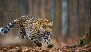 How fast can leopards run and how agile are they?