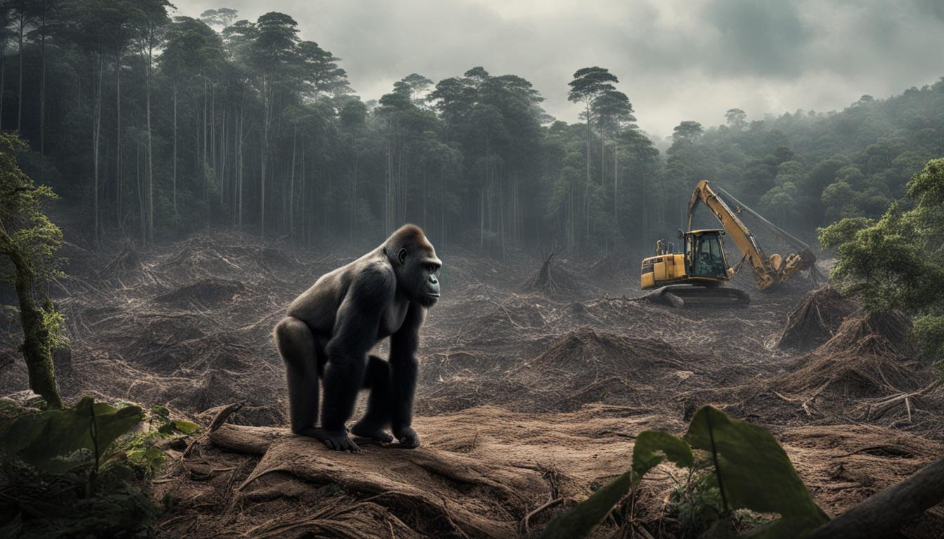 What is the current conservation status of gorilla populations?
