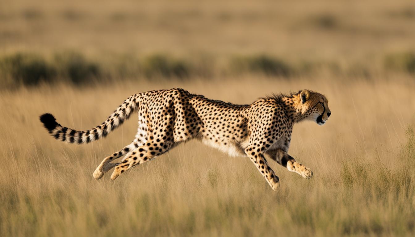 What do cheetahs typically eat, and how do they hunt?