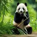 Are there any natural predators of giant pandas in the wild?