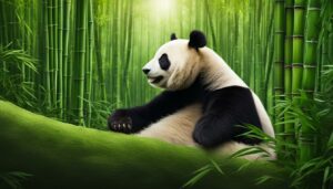 What are the key conservation efforts to protect giant pandas?
