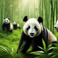 What are the key conservation efforts to protect giant pandas?