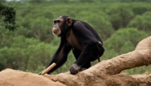 Do chimpanzees use tools, and if so, how and why?