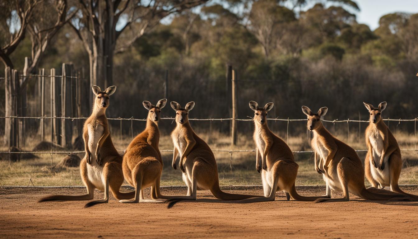 How do human-kangaroo conflicts impact kangaroo populations?