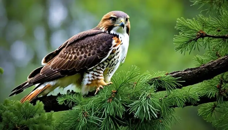 What is the diet of a red-tailed hawk?