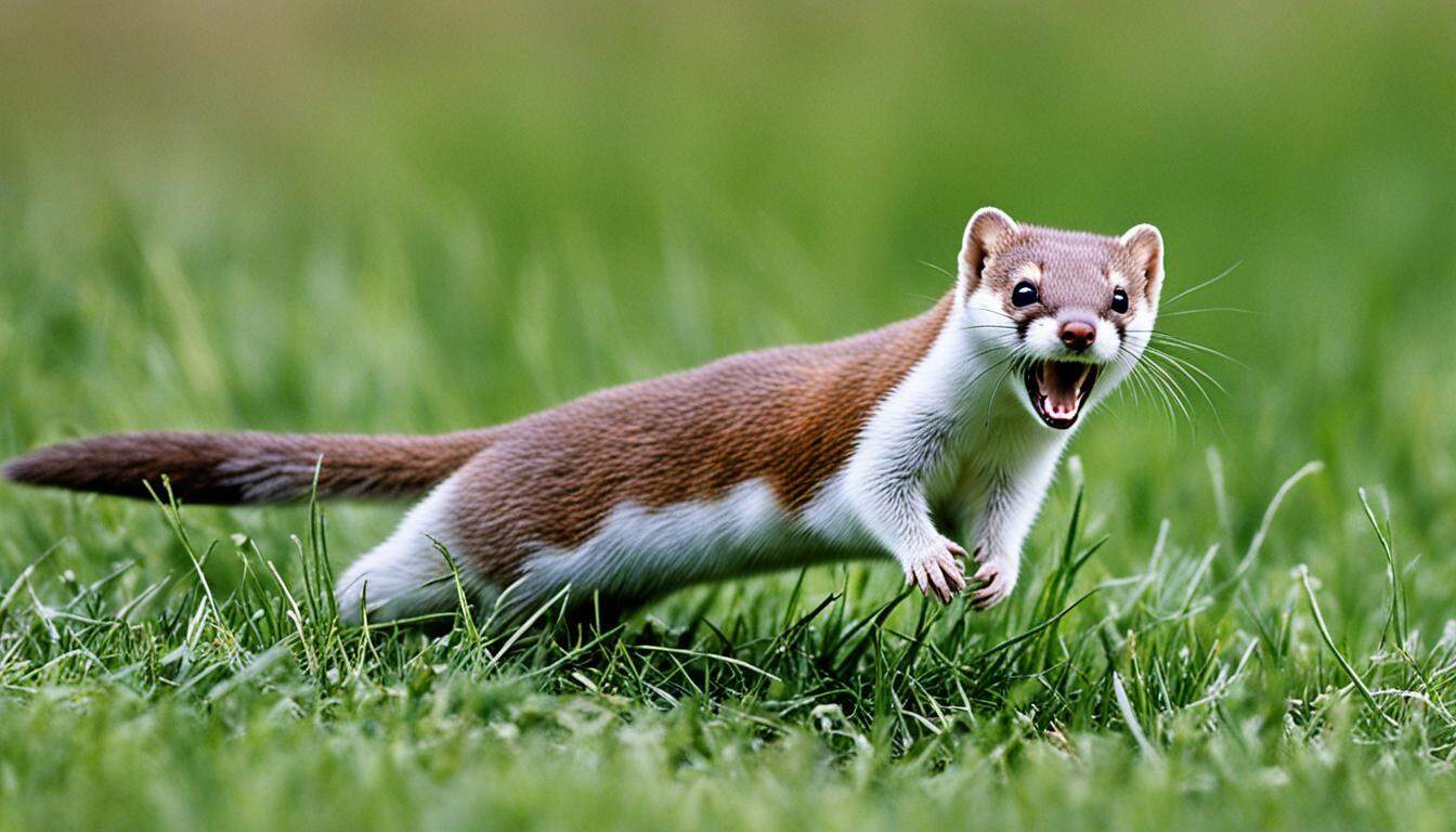 What is the range of the American weasel?