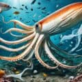 How do giant squids move?