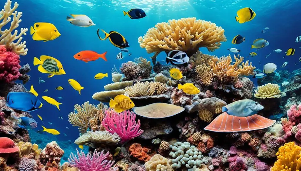 How do coral reefs support biodiversity?