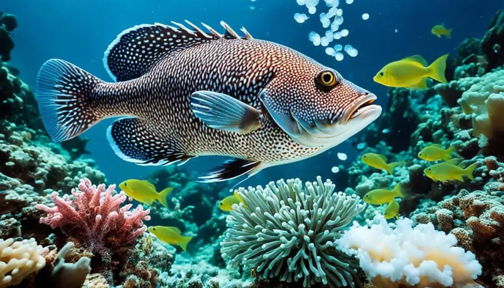 How do groupers reproduce?