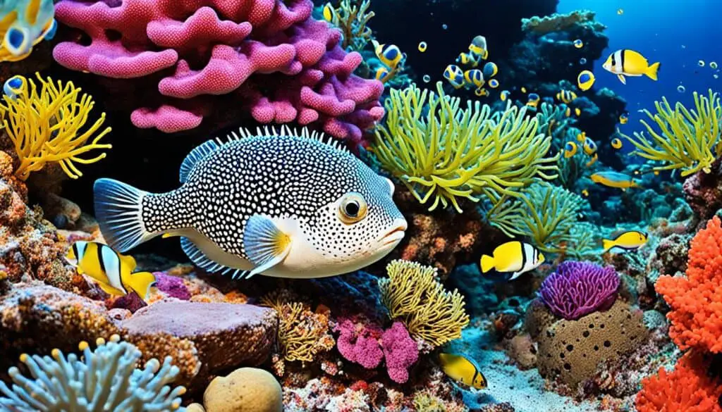 Where do pufferfish live?