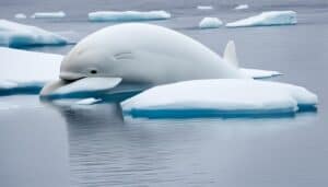 Why are beluga whales white?