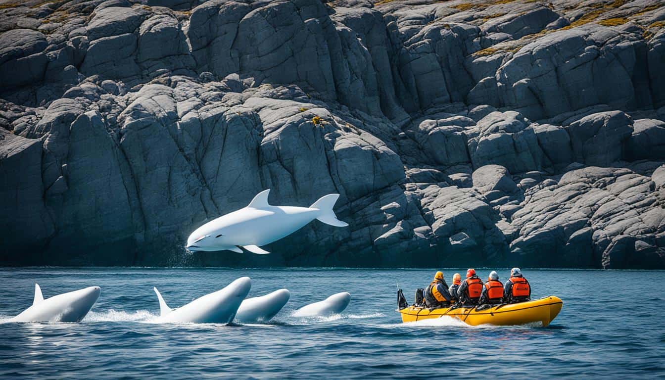 What do beluga whales eat?