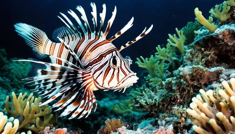 How do lionfish impact marine ecosystems?