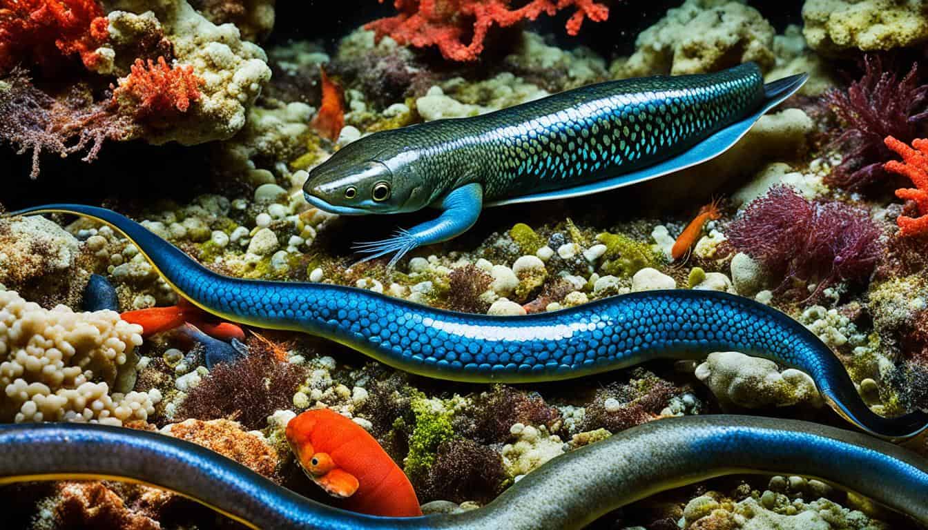 What do electric eels eat?