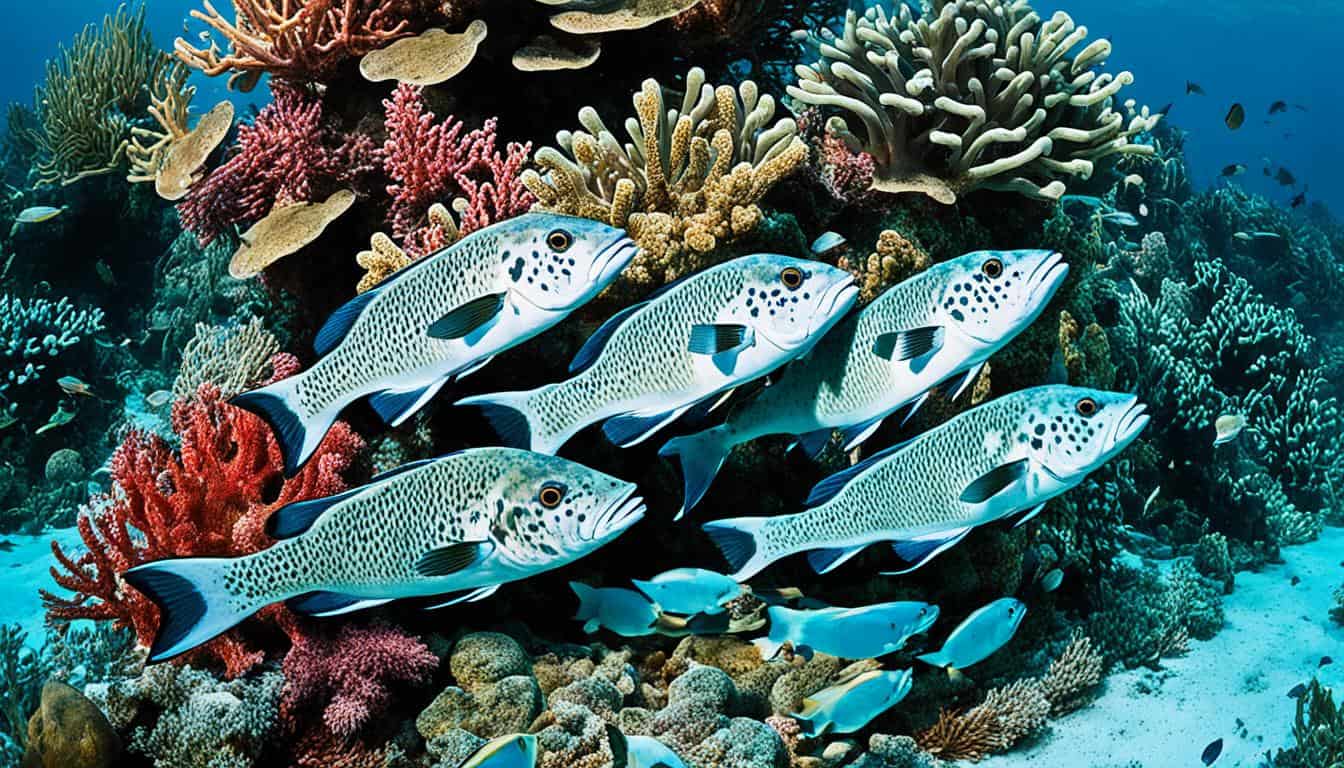 How do groupers reproduce?