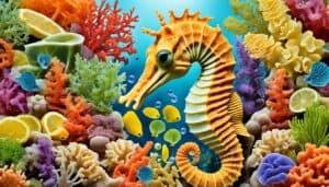 How do seahorses feed?